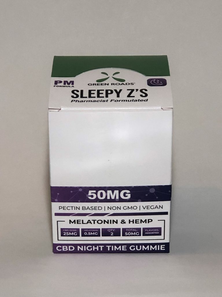 Green Roads - Sleepy Z’s – 500mg Box of 10 50mg Two Packs *SPECIAL ...