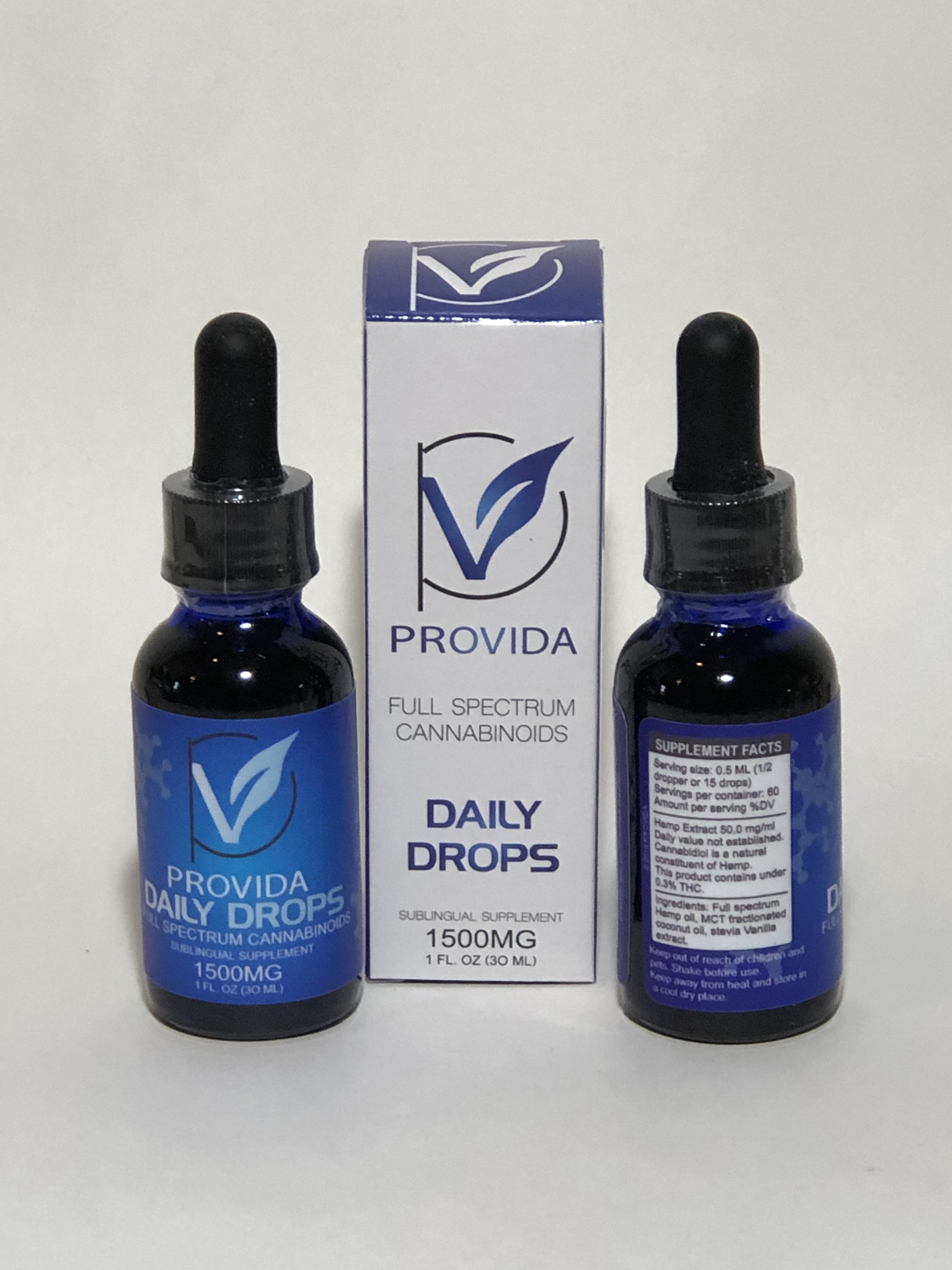 Provida - Daily Drops 1500MG FSO Tincture *HOLIDAY SPECIAL PRICE ...