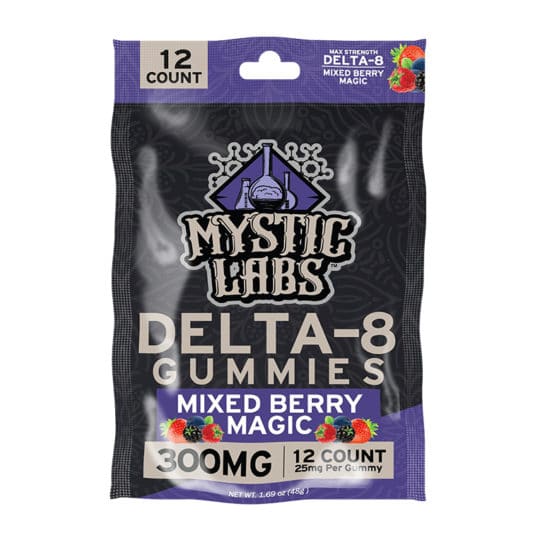 Mystic Labs - *New Product* 300mg Delta-8 THC Mixed Berry Magic Gummies ...
